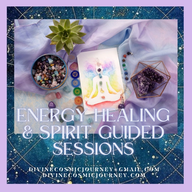 Spiritual Healing Energy Sessions & Guidance (90 min)